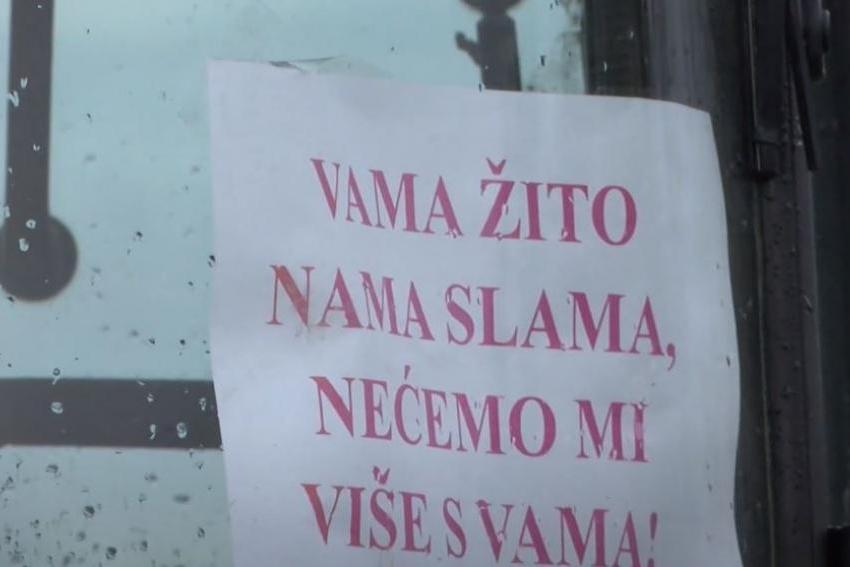 Seljaci nastavljaju borbu, djelomično blokirali državnu cestu D55 | STV.HR