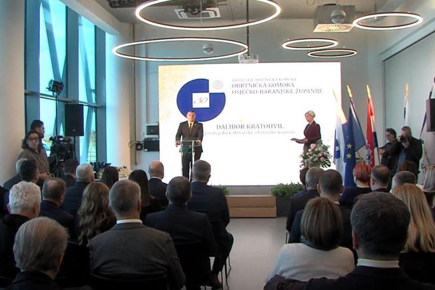 Obrtnička komora Osječko–baranjske županije obilježava 30 godina djelovanja | STV.HR